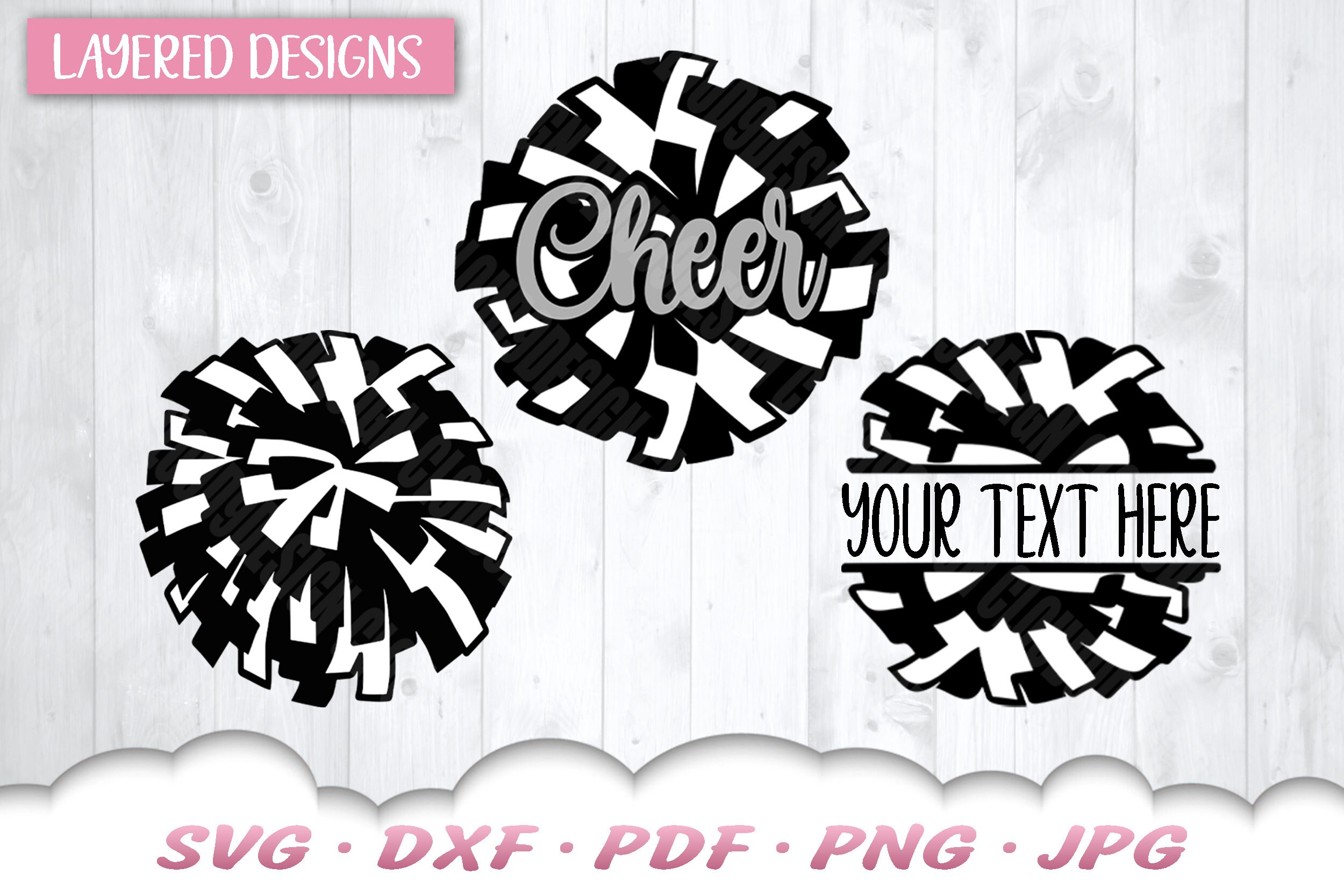 Cheer SVG Bundle Cheer Svg Cheerleader SVG Files for - Etsy