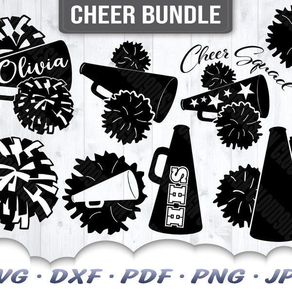 Cheer Pom Pom Megaphone - Etsy