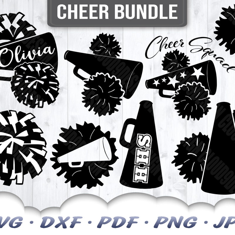 Cheer Svg - Etsy