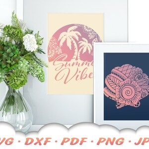 Mandala Beach SVG Bundle - Mandala Sea Turtle Svg - Beach Svg Files for ...