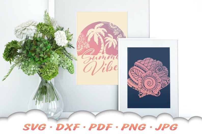 Mandala Beach SVG Bundle Mandala Sea Turtle Svg Beach Svg - Etsy