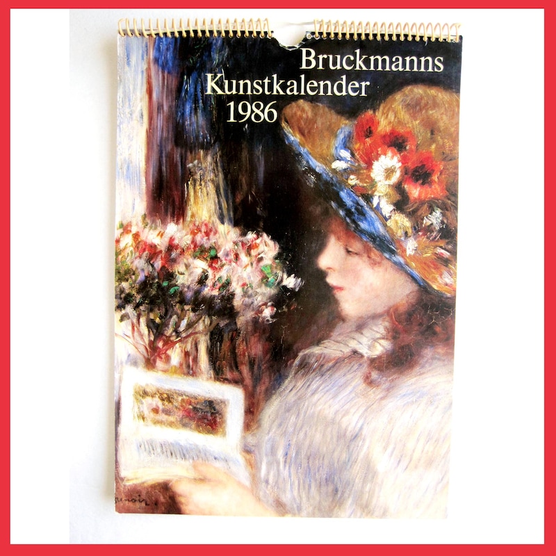 1986 Calendar - Etsy