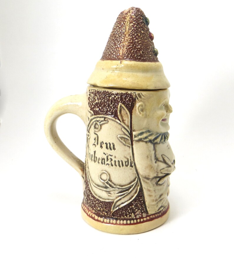Antique Diesinger Miniature Character Figure Clown 1/8L Beer - Etsy