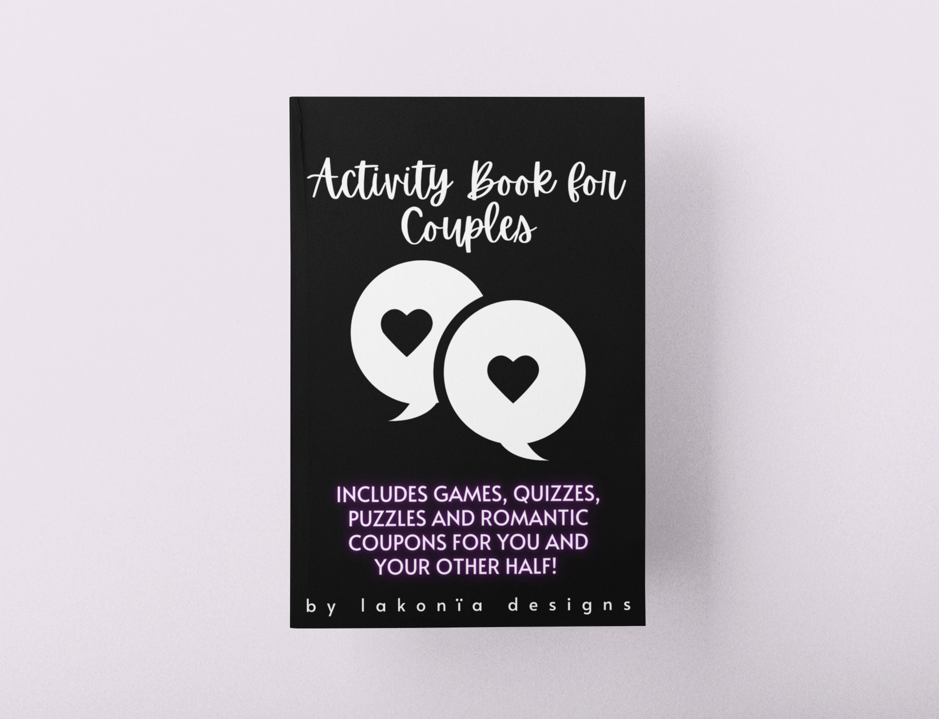 Activity Book for Couples: At-Home Date Night Ideas Romantic | Etsy
