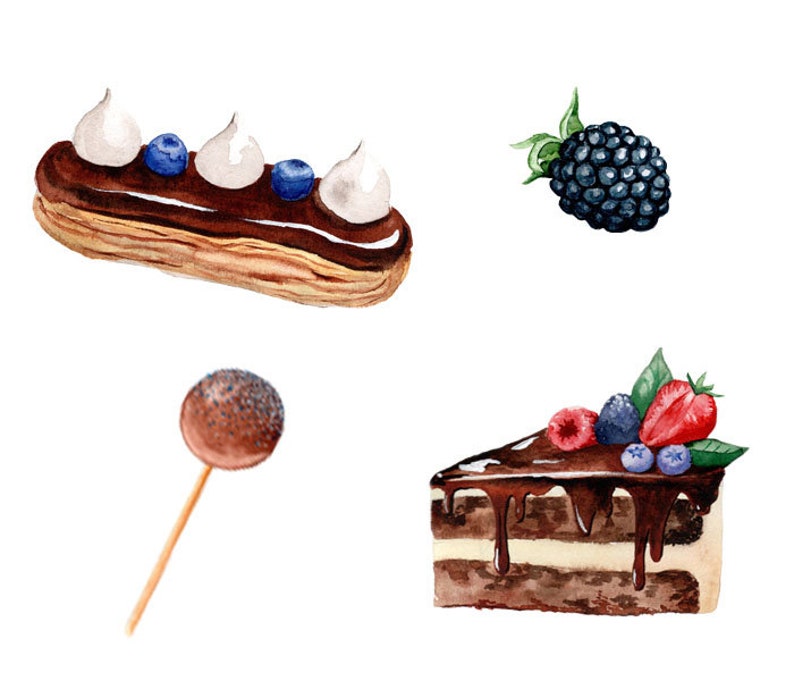 Candy Shop, Sweet Clipart, Cake Clipart, Desserts, Cupcake Clipart ...