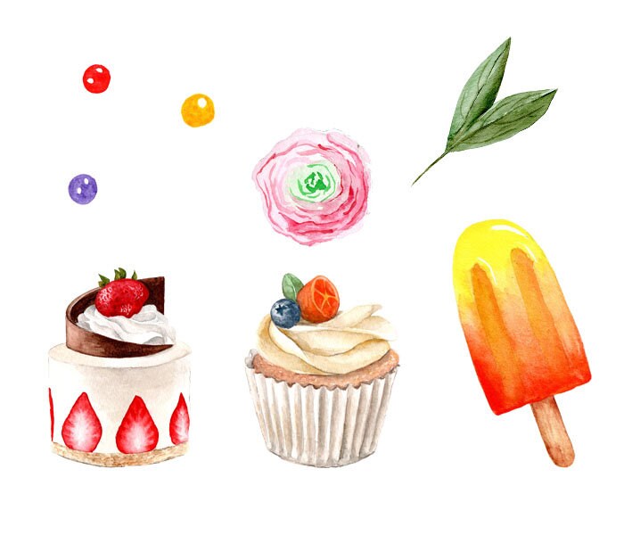 Candy Shop, Sweet Clipart, Cake Clipart, Desserts, Cupcake Clipart ...