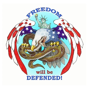 USA, Freedom Will Be Defended, America, American Eagle, Freedom ...
