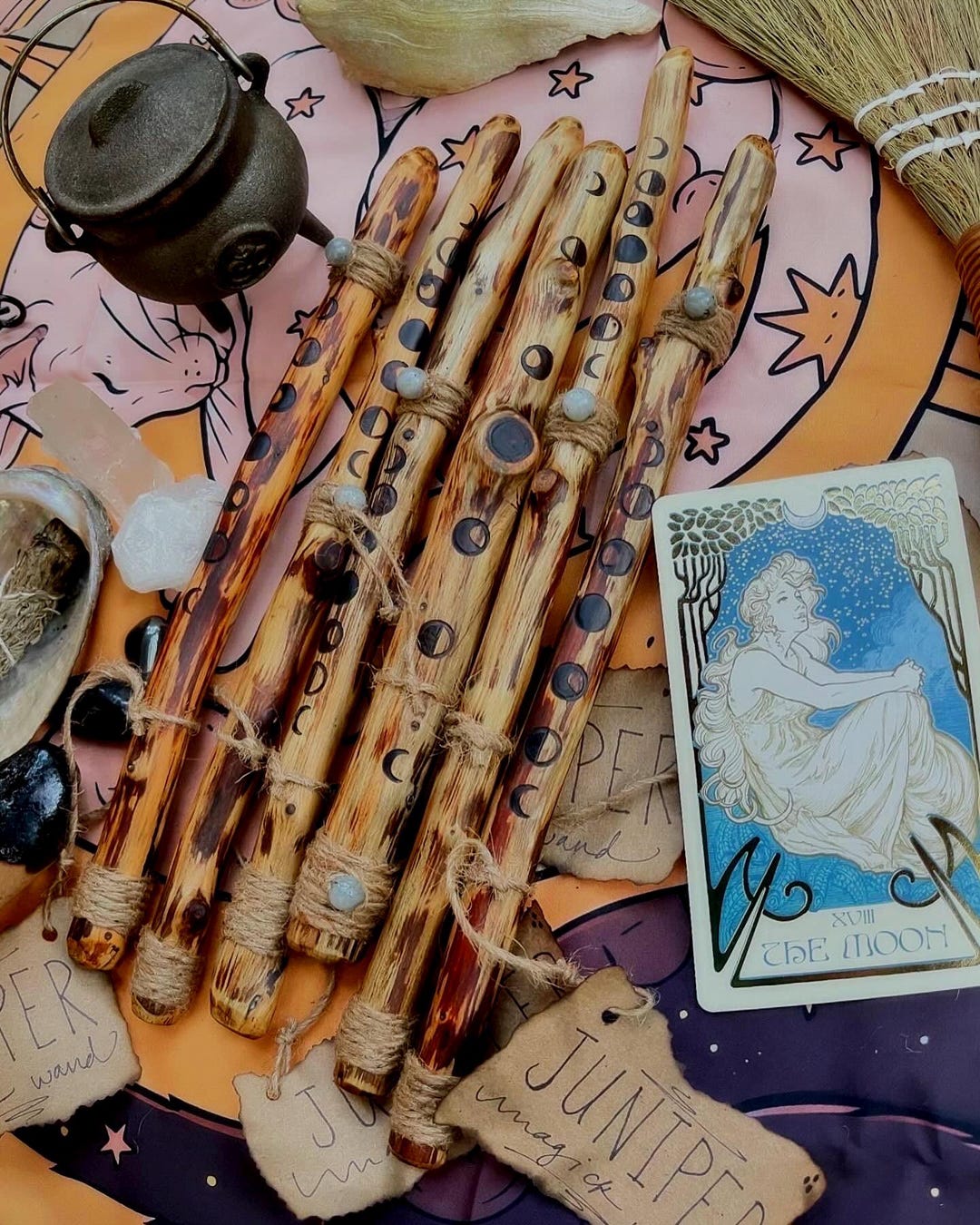 Adopt a Lunar Magick Wand *choose Your Unique Magic Wand!* - Etsy