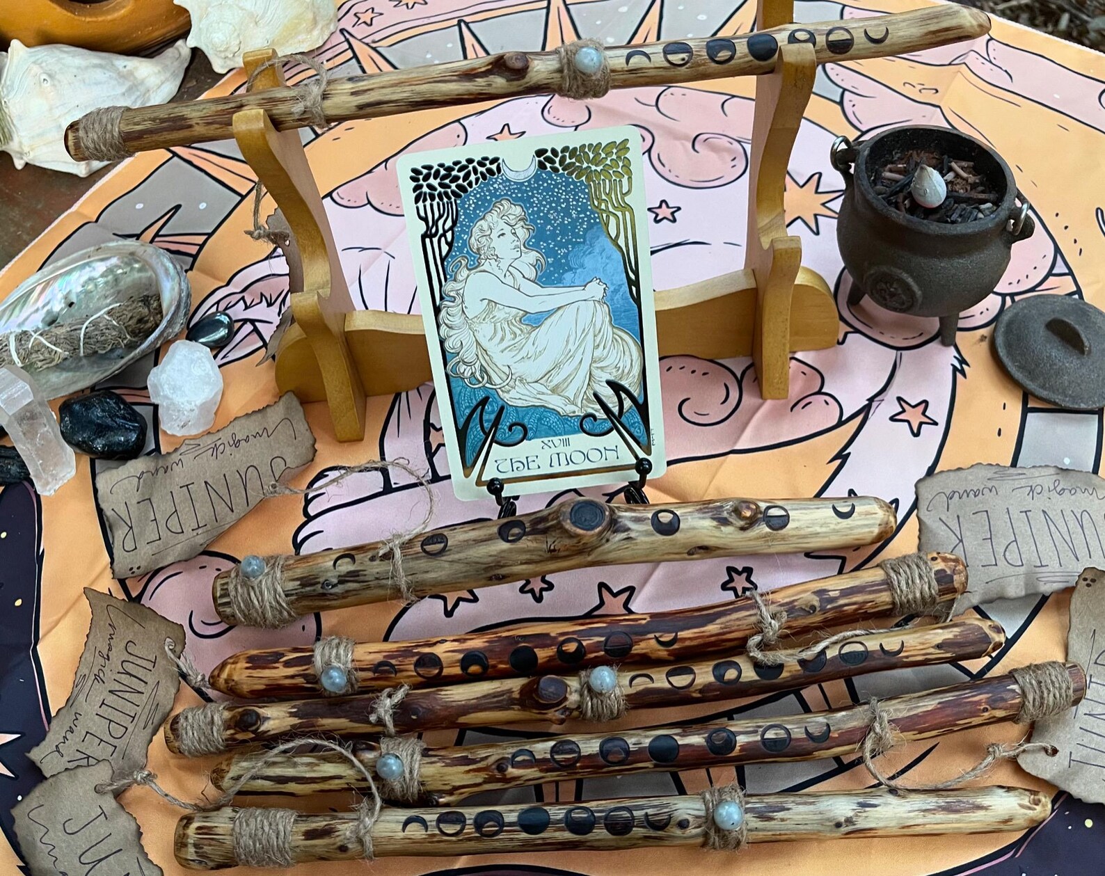 Adopt a Lunar Magick Wand *choose Your Unique Magic Wand!* - Etsy