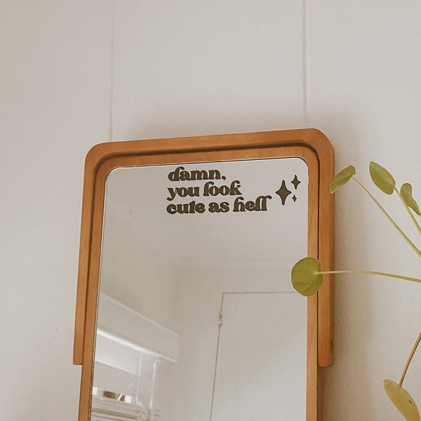 Cute Aesthetic Mirror - Etsy