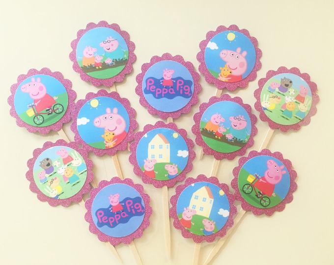 Peppa Pig Rings - Etsy
