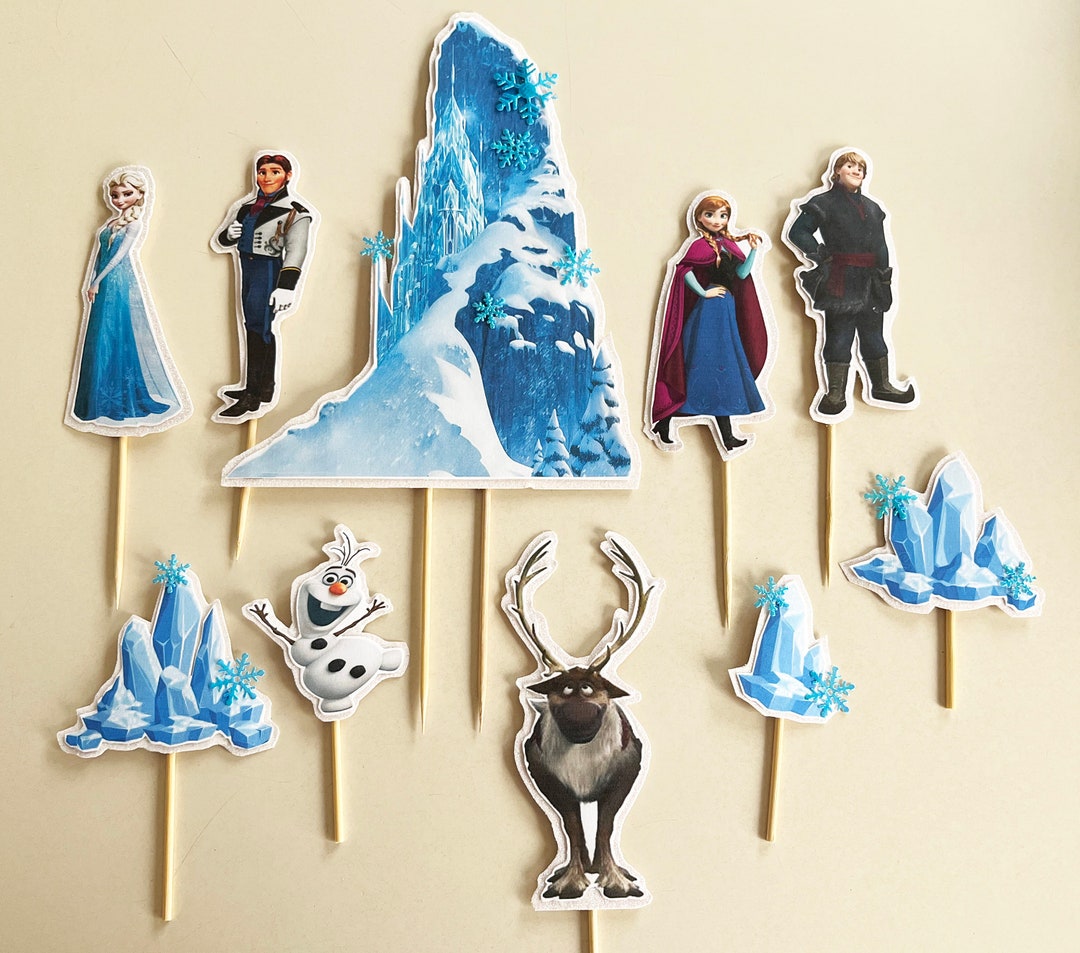 Princess Elsa & Ana * Cake Topper - Etsy