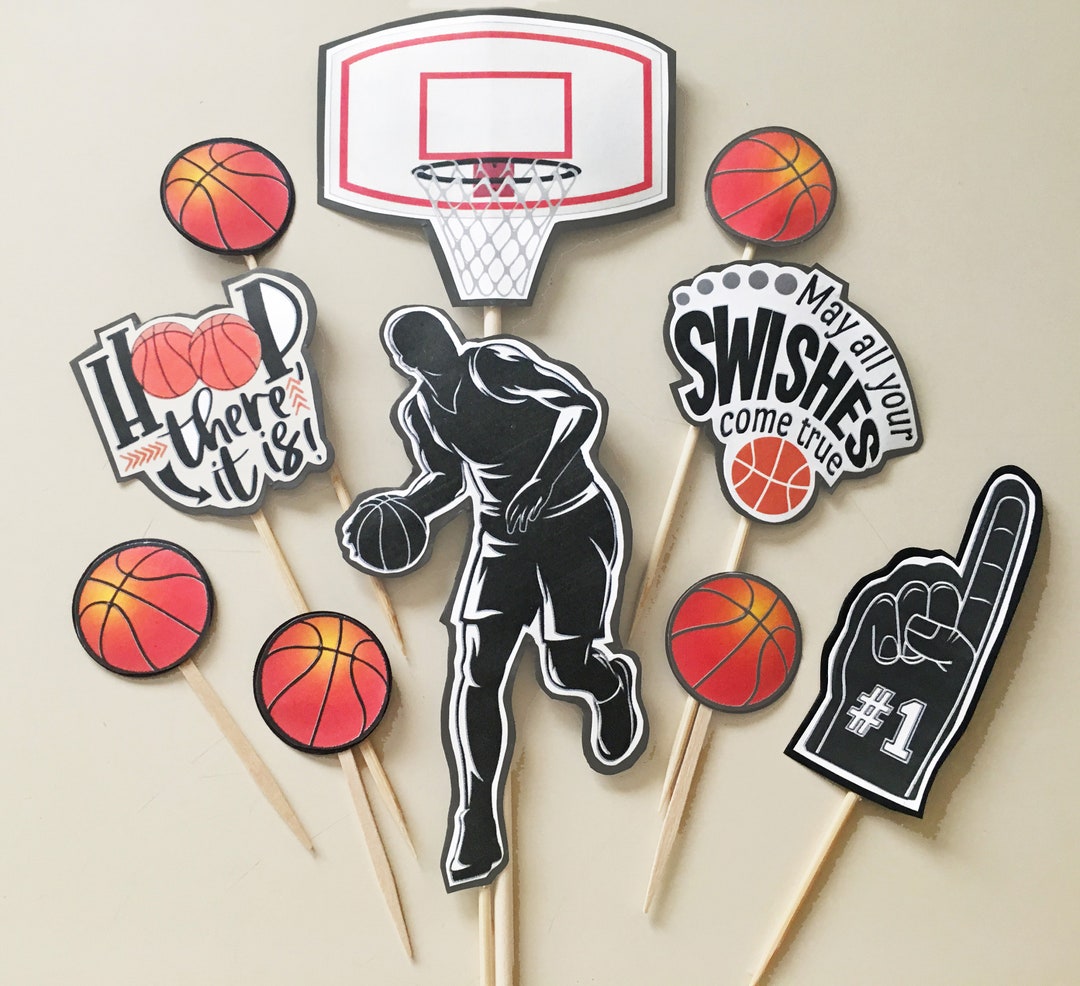 Sports * Basketball (male) Cake Toppers - Etsy