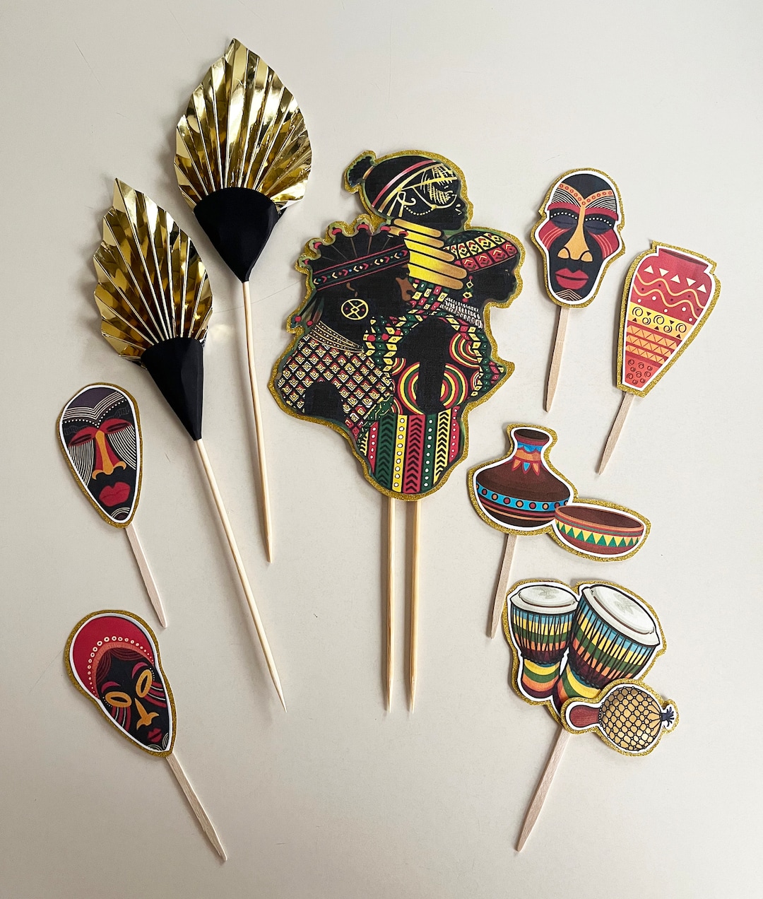 African Theme * Cake Topper - Etsy