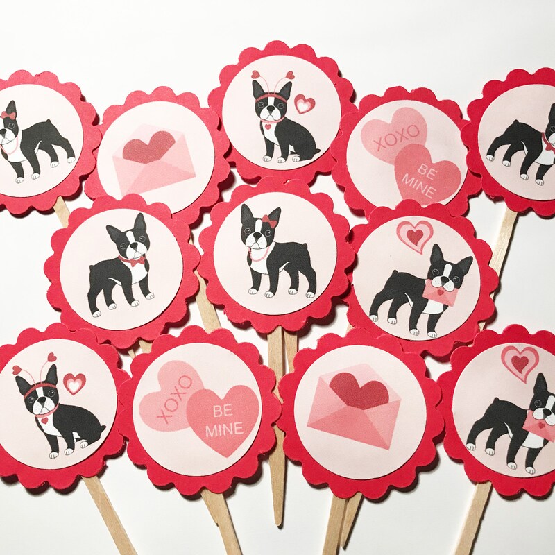 Cake Topper Boston Terrier - Etsy