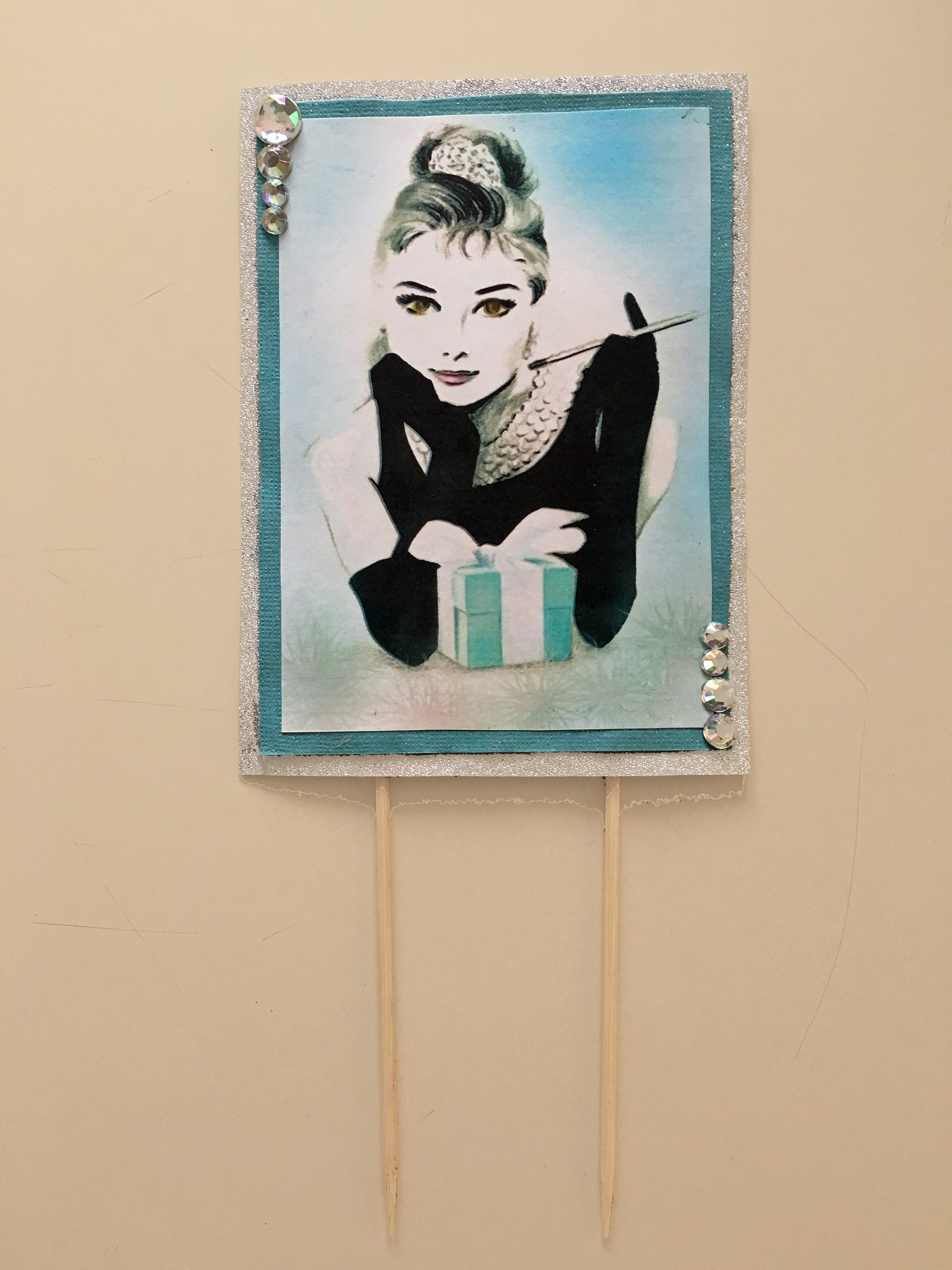 Glam * Breakfast at Tiffany's Cake Topper - Etsy