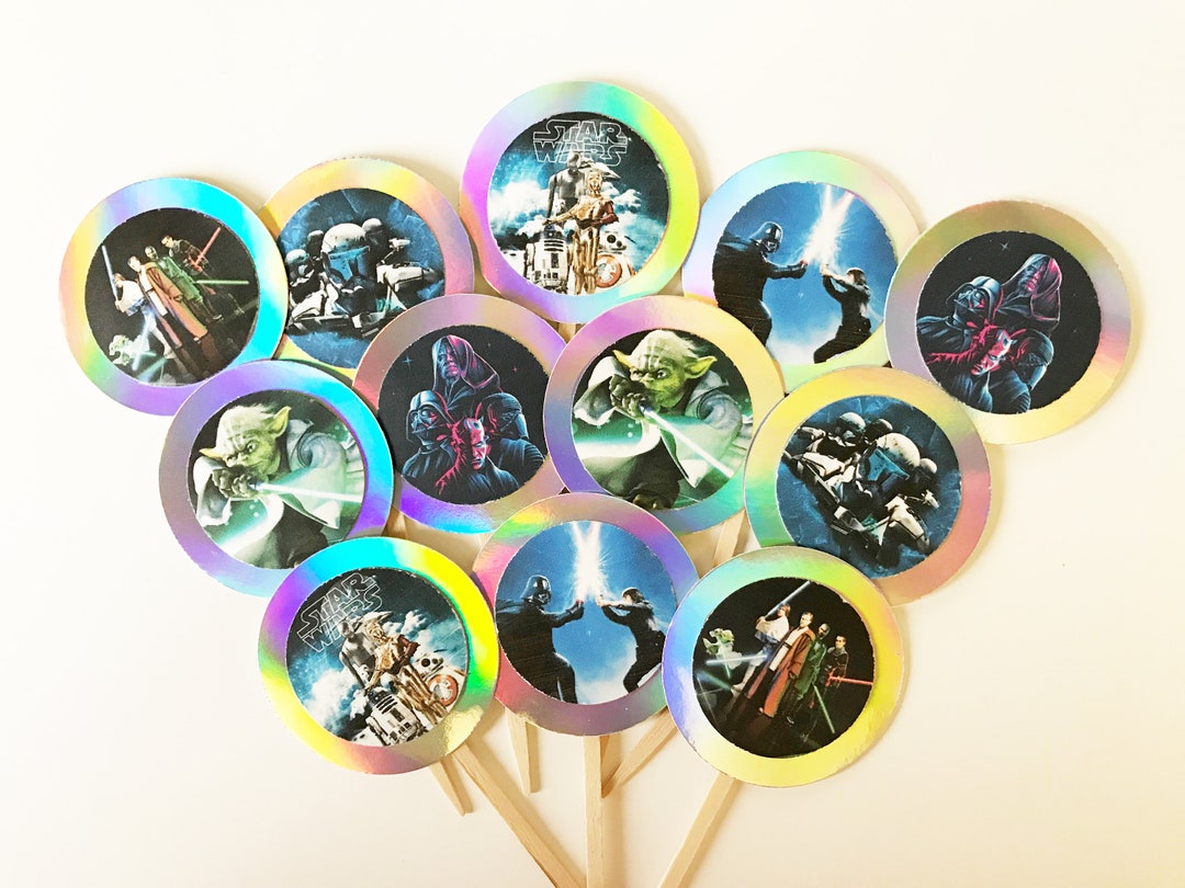 Star Wars * Cupcake Toppers - Etsy