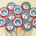 Thing One & Two * Cupcake Toppers - Etsy