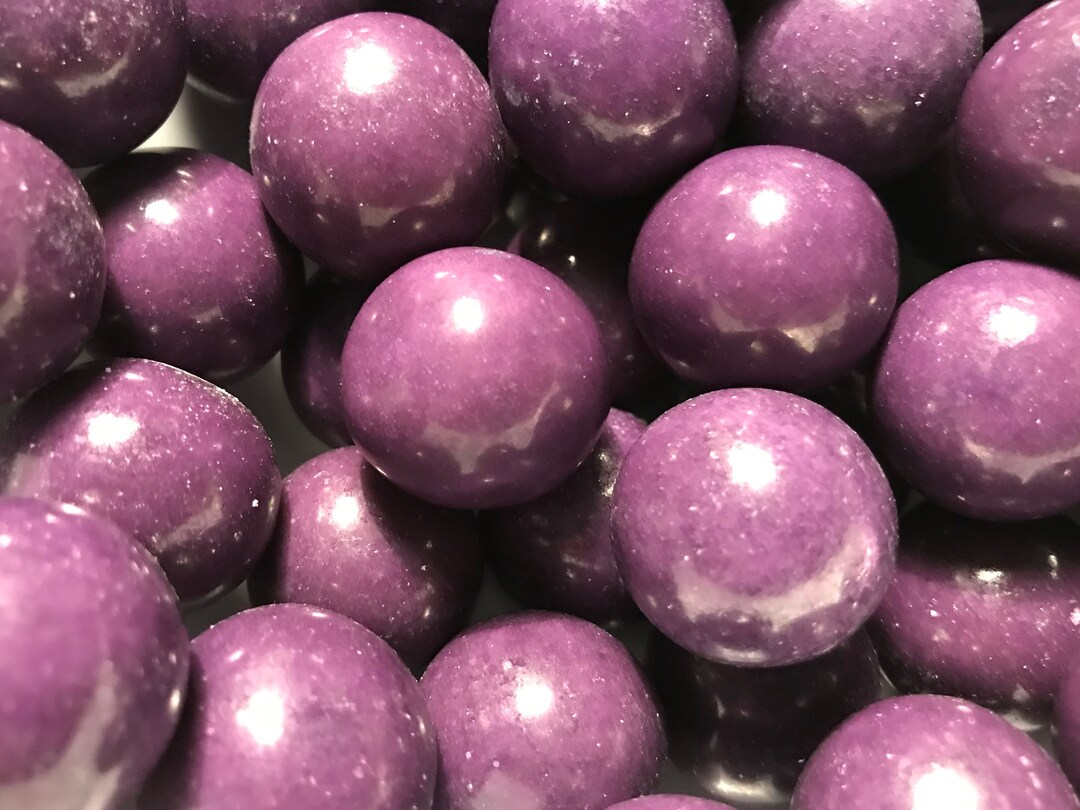 Gum Balls - Purple (1 Inch) 25 per Package. - Etsy