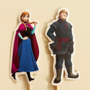 Princess Elsa & Ana * Cake Topper - Etsy