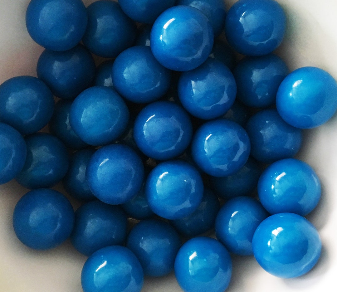 Gum Balls - Royal Blue (1 Inch) 25 per Package. - Etsy