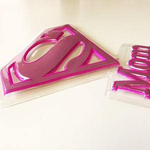 Supermom (pop Top) Cake Topper - Etsy