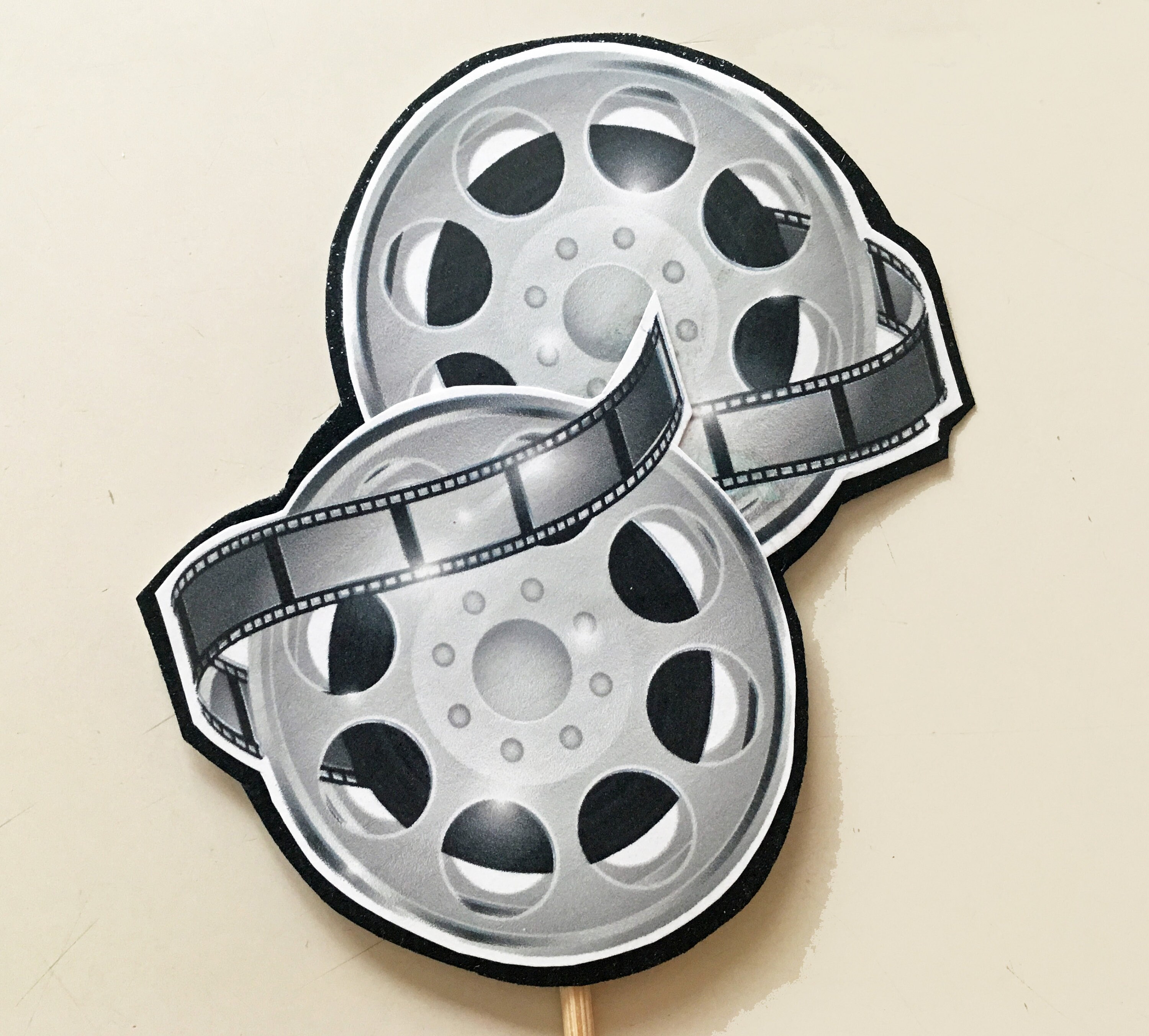 Movie Theme Cake Topper - Etsy