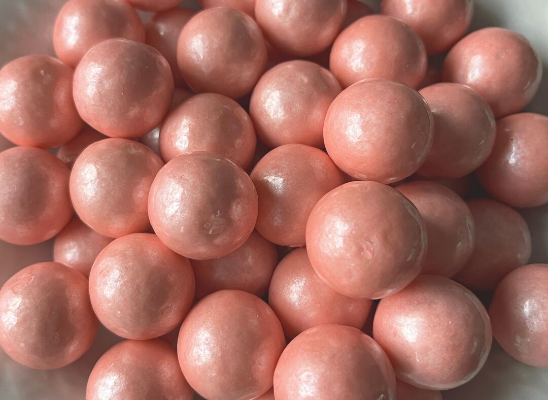 Light Pink Gum Balls ( 1 Inch) 25 per Package - Etsy