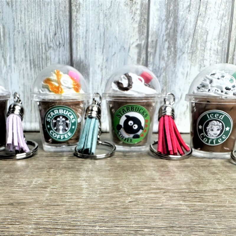 Starbucks Keychain - Etsy