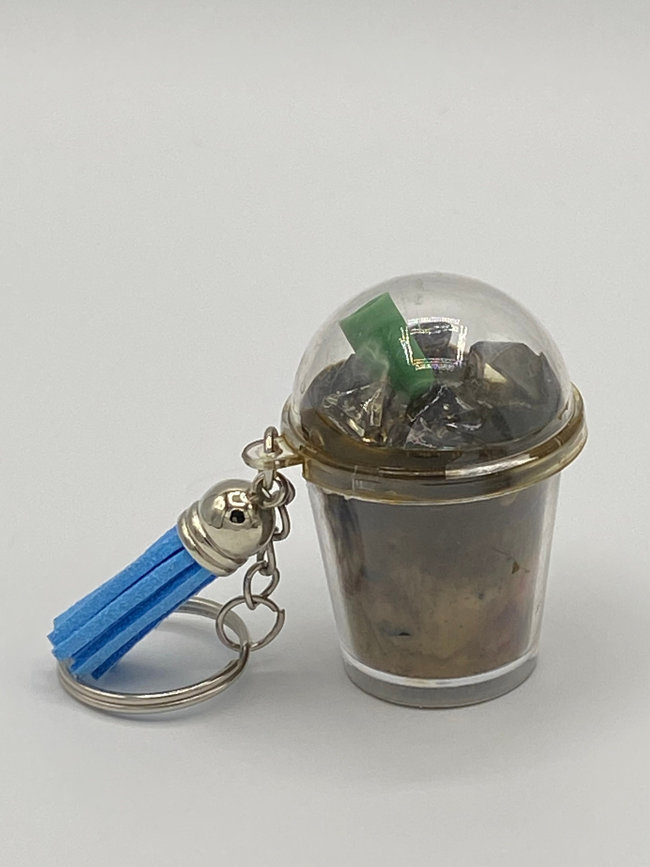 Mini Cup Key Chain Keychain Mini Keychain Starbucks Duncan | Etsy