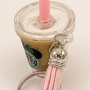 Mini Cup Key Chain Keychain Mini Keychain Starbucks Duncan - Etsy