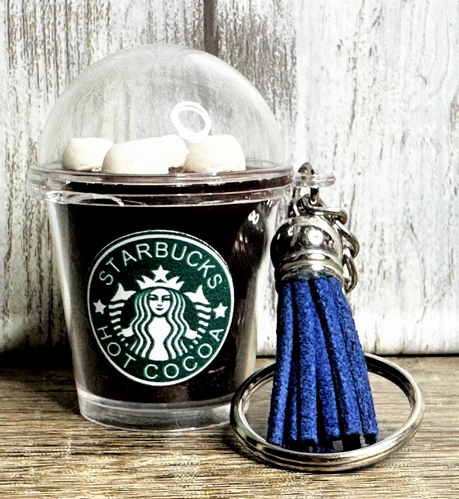 Mini Cup Keychain: Starbucks Inspired, Personalized Name - Etsy