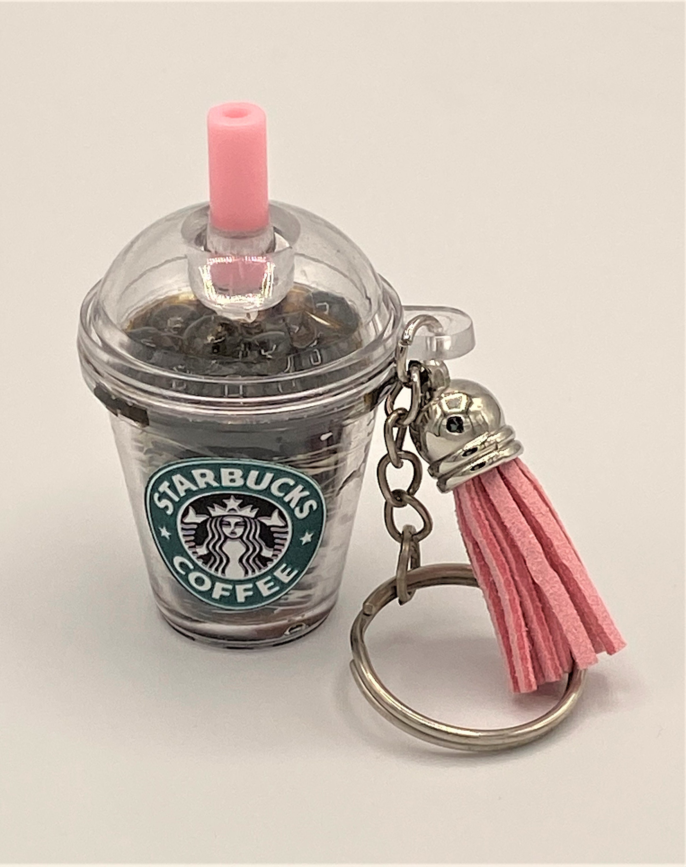 Mini Cup Key Chain Keychain Mini Keychain Starbucks Duncan | Etsy