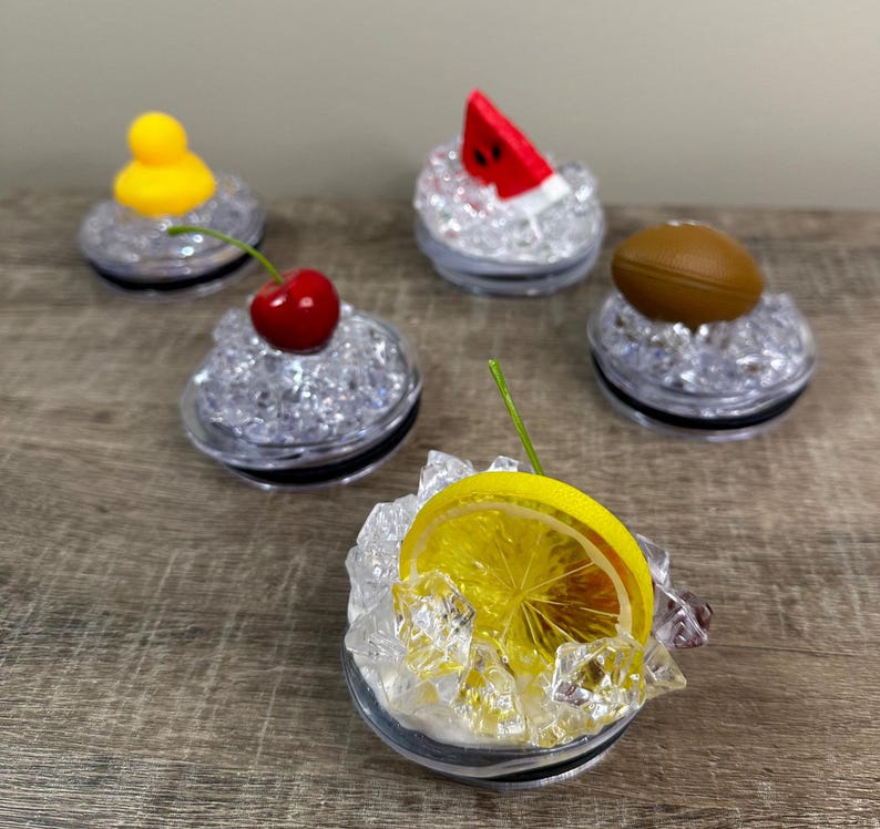 20oz Tumbler Toppers: Decorative Replacement Lids - Football, Duck ...