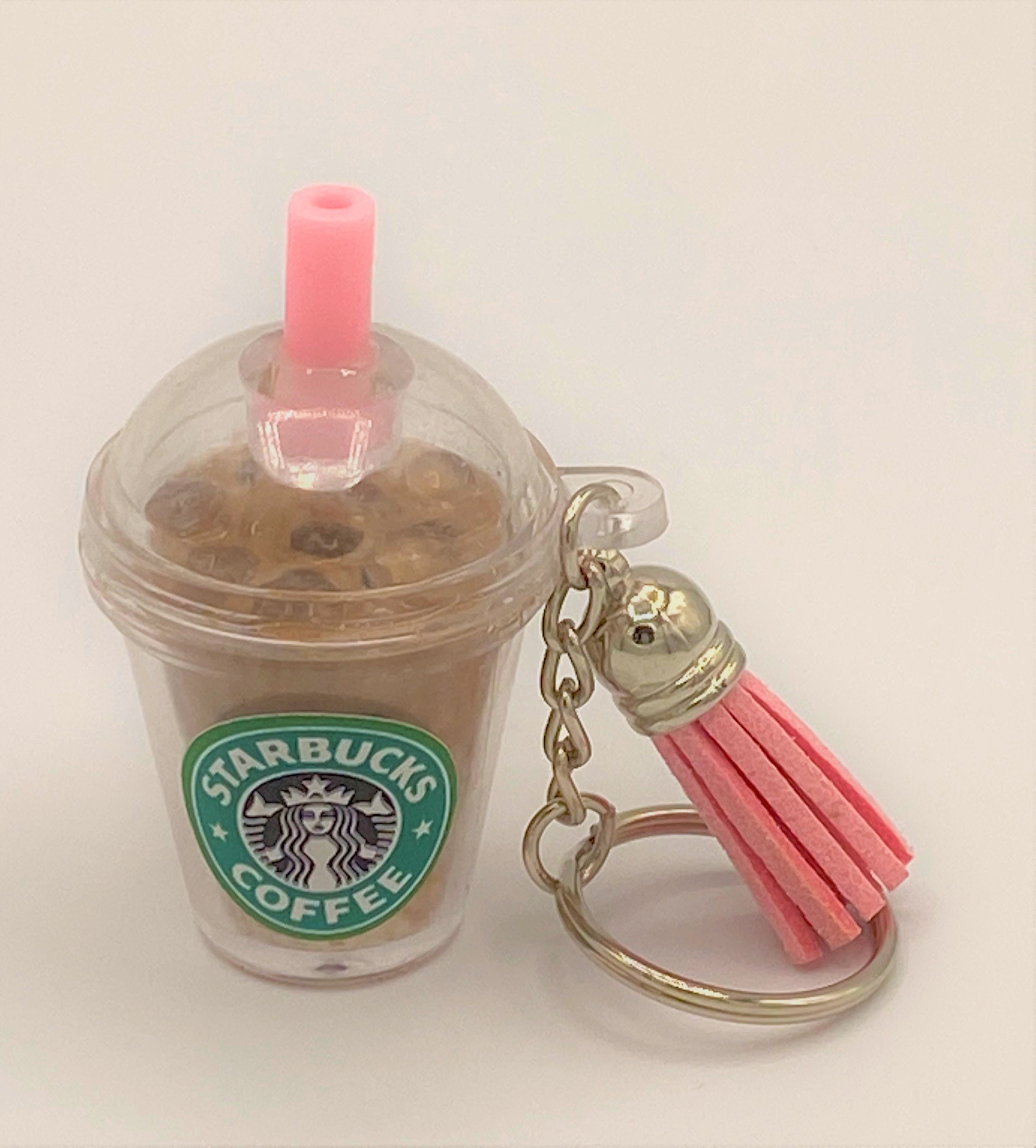 Mini Cup Key Chain Keychain Mini Keychain Starbucks Duncan | Etsy