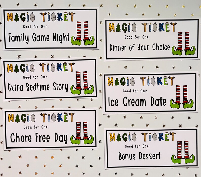 Magic Tickets - Digital Download - Etsy