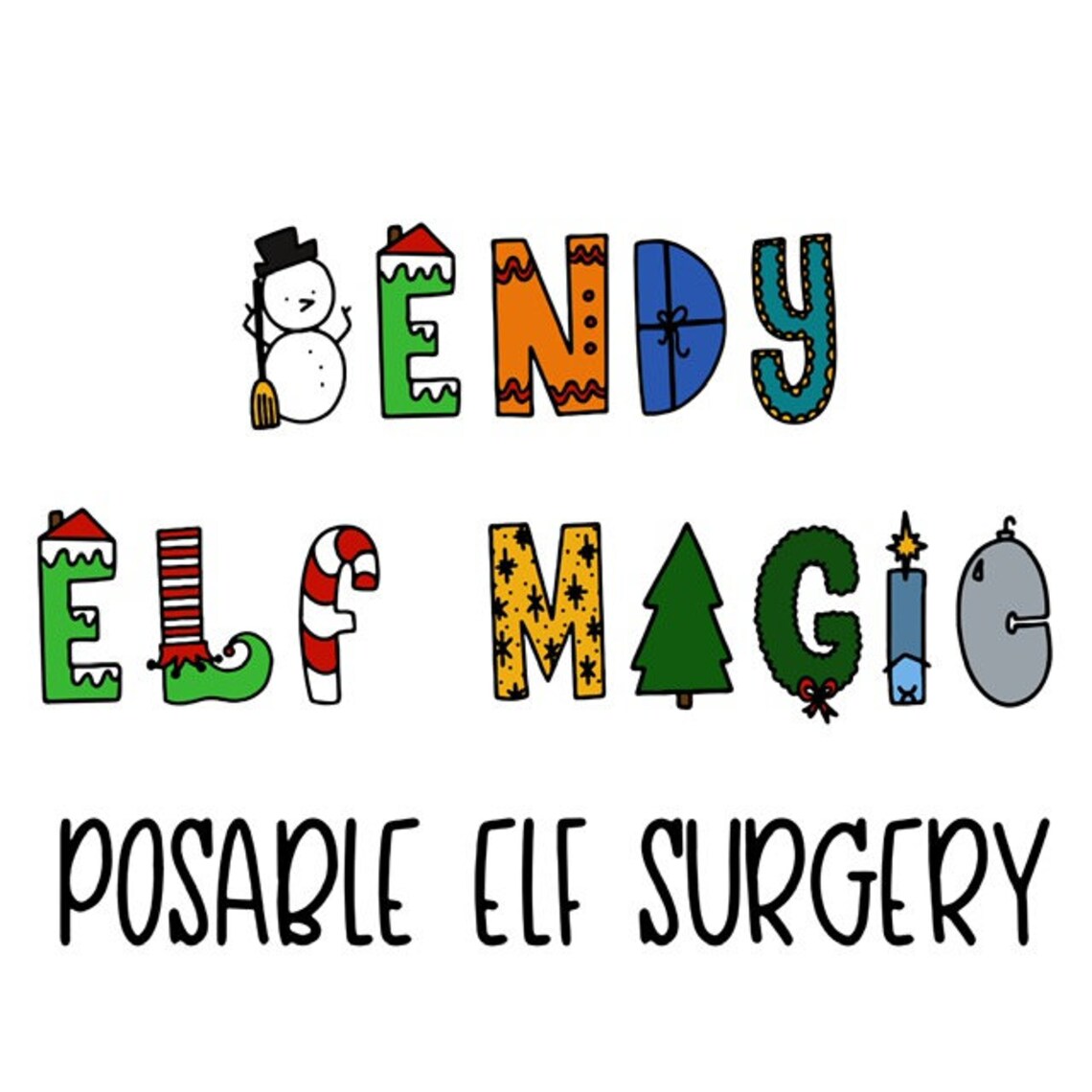 Bendy Elf Magic - Posable Elf Surgery - Etsy
