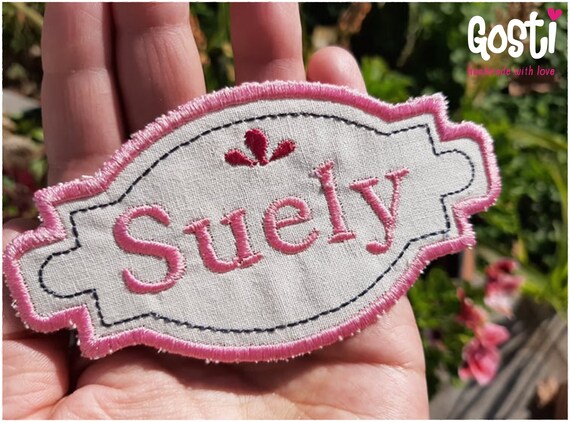 Schild Patch Vorlage