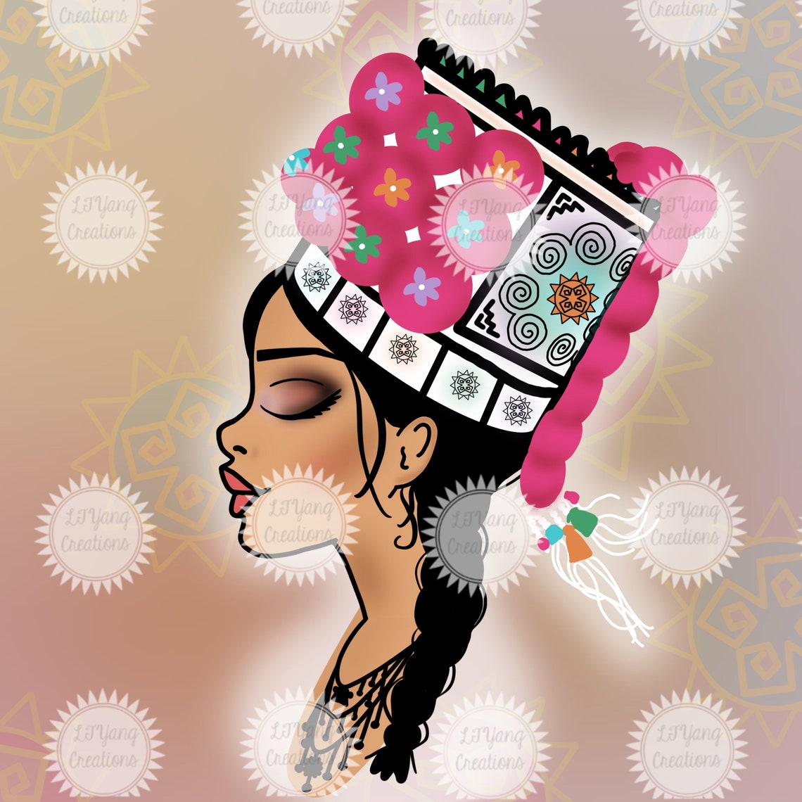 Hmong Women 1 | Hmong Svg | Digital | Cricut | Hmong | Svg | Png - Etsy