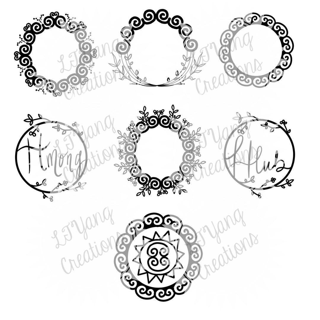 Hmong SVG, Print, Printable, Digital, Card, Diy, Bookmark, Tags, Cricut ...