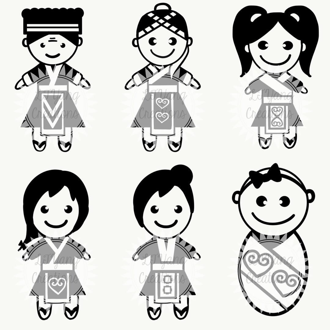 Hmong SVG, Print, Printable, Digital, Card, Diy, Bookmark, Tags, Cricut ...