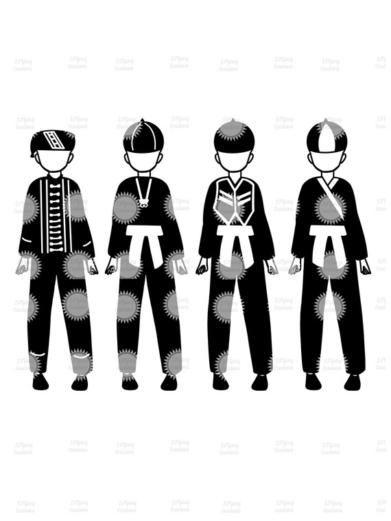 Hmong SVG Print Printable Digital Card Diy Bookmark | Etsy