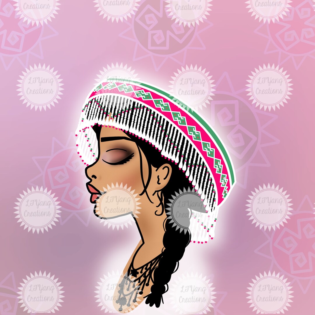 Hmong Women 4 | Hmong Svg | Digital | Cricut | Hmong | Svg | Png - Etsy