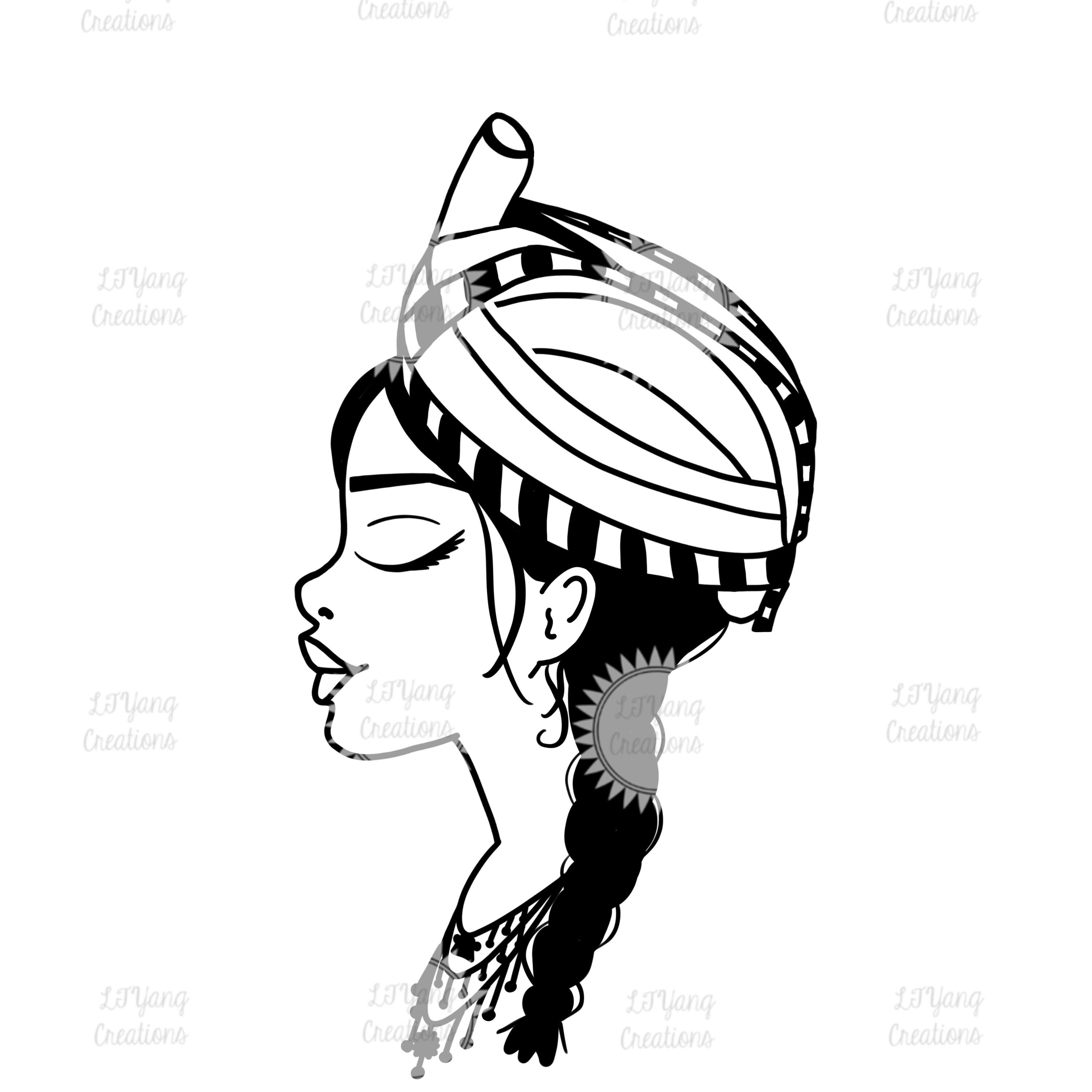 Hmong Women 2 | Hmong Svg | Digital | Cricut | Hmong | Svg | Png - Etsy