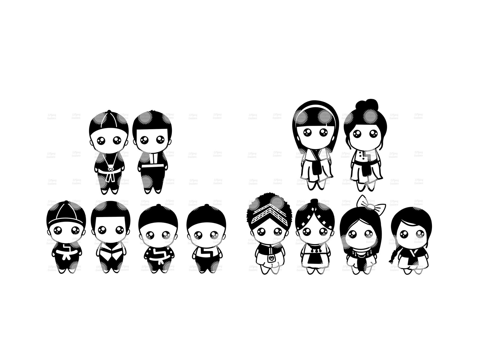 Hmong SVG, Print, Printable, Digital, Card, Diy, Bookmark, Tags, Cricut ...