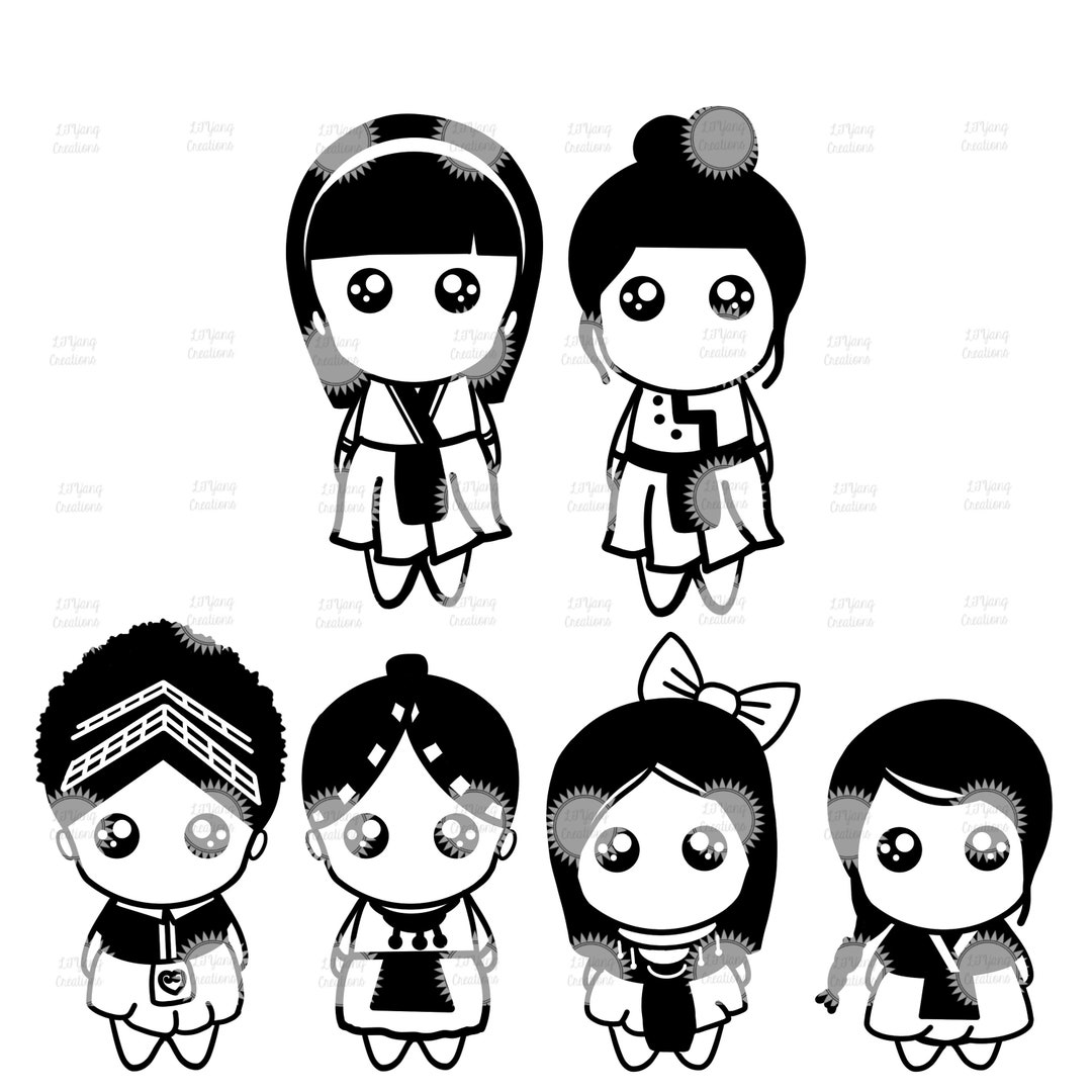 Hmong SVG, Print, Printable, Digital, Card, Diy, Bookmark, Tags, Cricut ...