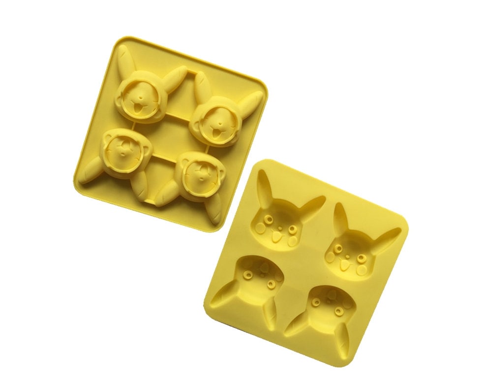 4 Cartoon Character Silicone Molds Resin/eproxy Crafts - Etsy