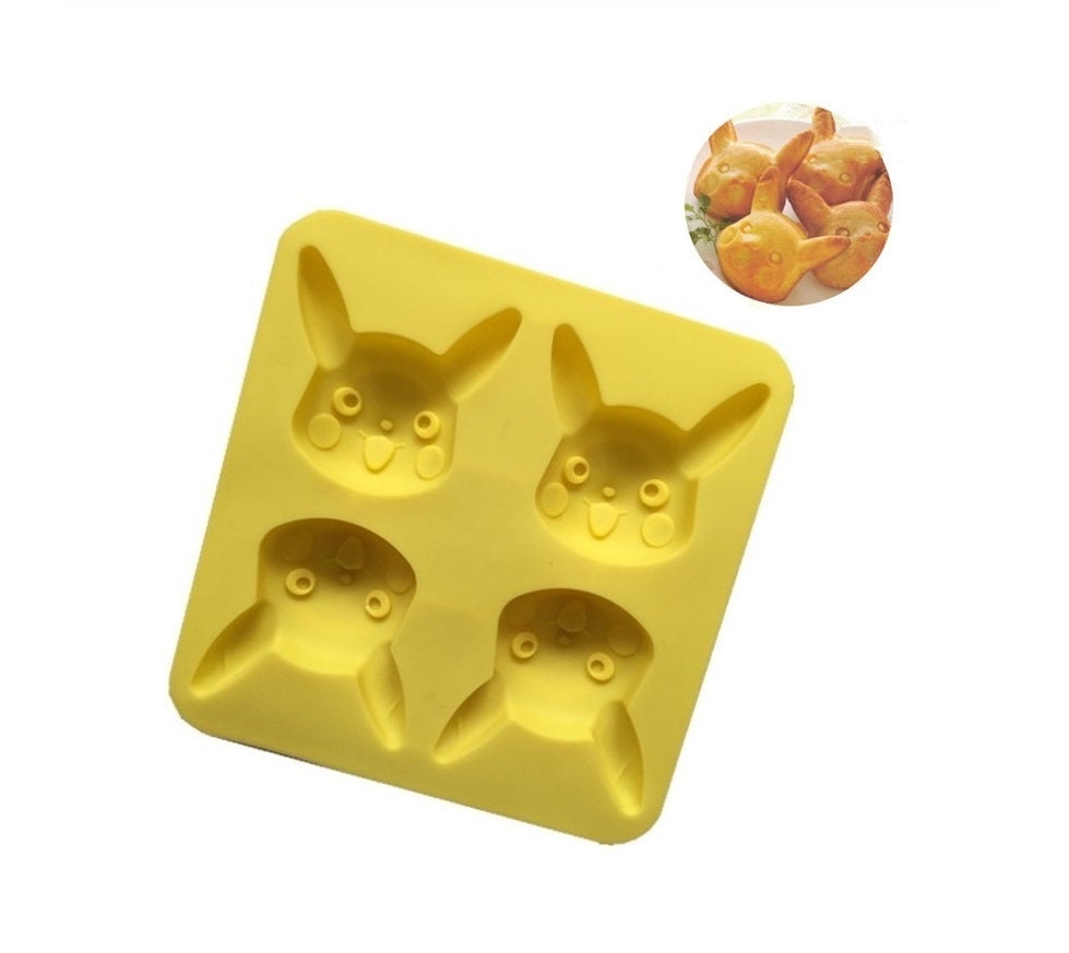 4 Cartoon Character Silicone Molds Resin/eproxy Crafts - Etsy