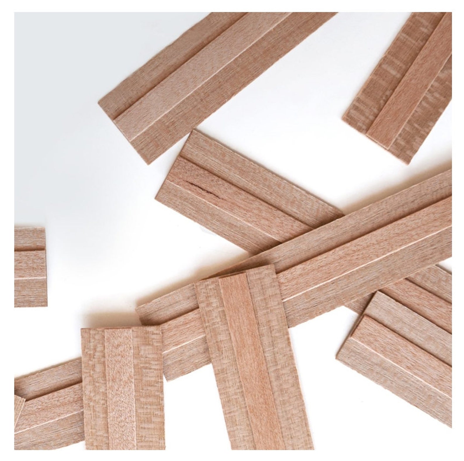 Original Wooden Booster Wick | 6" Tall 0.03" Thick | Wooden Wick Clips ...