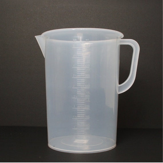 5-liter 5000ml Polypropylene Beaker With Handle Spout 250ml - Etsy